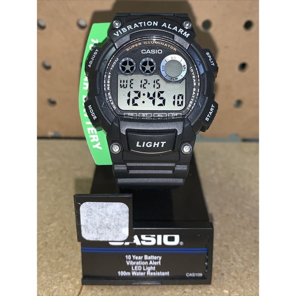 Casio | Accessories | Casio W735hav Mens Digital Sport Watch Dual Time Countdown Timer Stopwatch ...